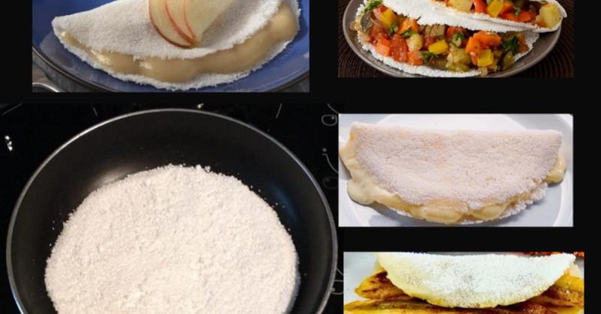 Receita Básica com Goma de Tapioca sem Glútem e sem Lactose - PoTaste